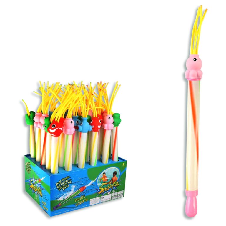 Pistola de agua con amansa loco en caja con display - Casa Jorge