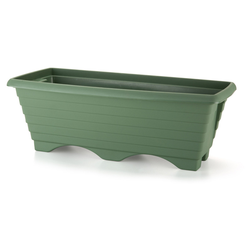 Maceta plástica rectangular Laurel - Casa Jorge